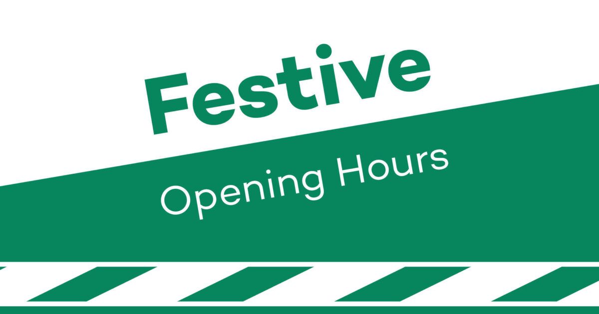 Festive Opening Hours 25/26 - Level Playing Field
