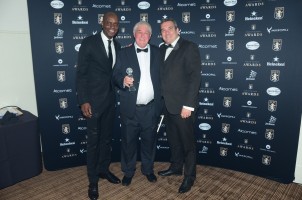 John Flanner presented Pride of Aston Villa award - Level Playing Field